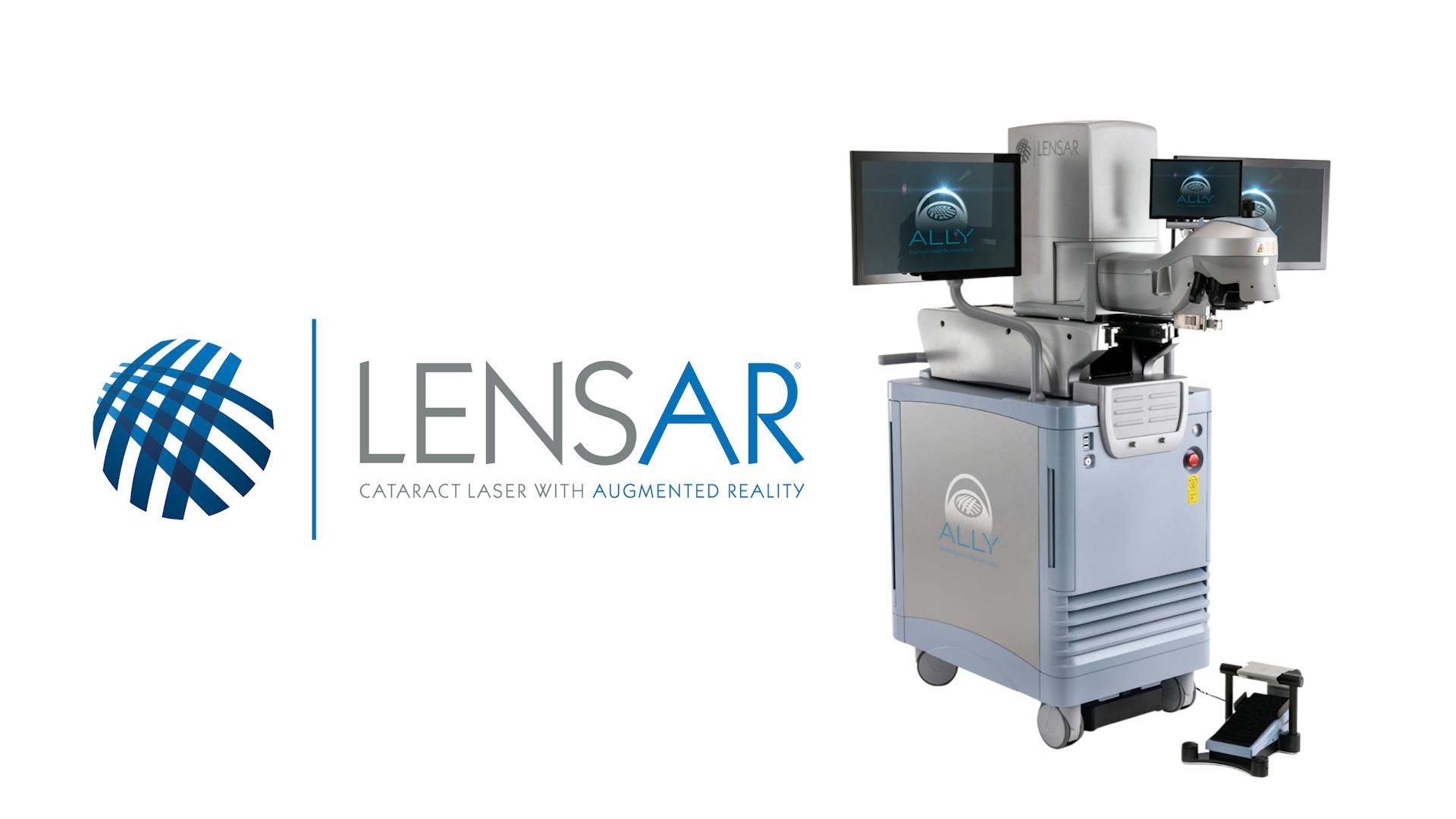 Lensar ALLY Adaptive Cataract Treatment System - Eyewire+